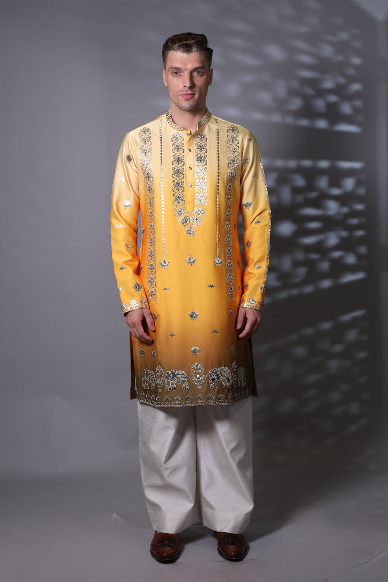 Premium Haldi Dress for Men & Grooms | Custom-Made Haldi Outfits
