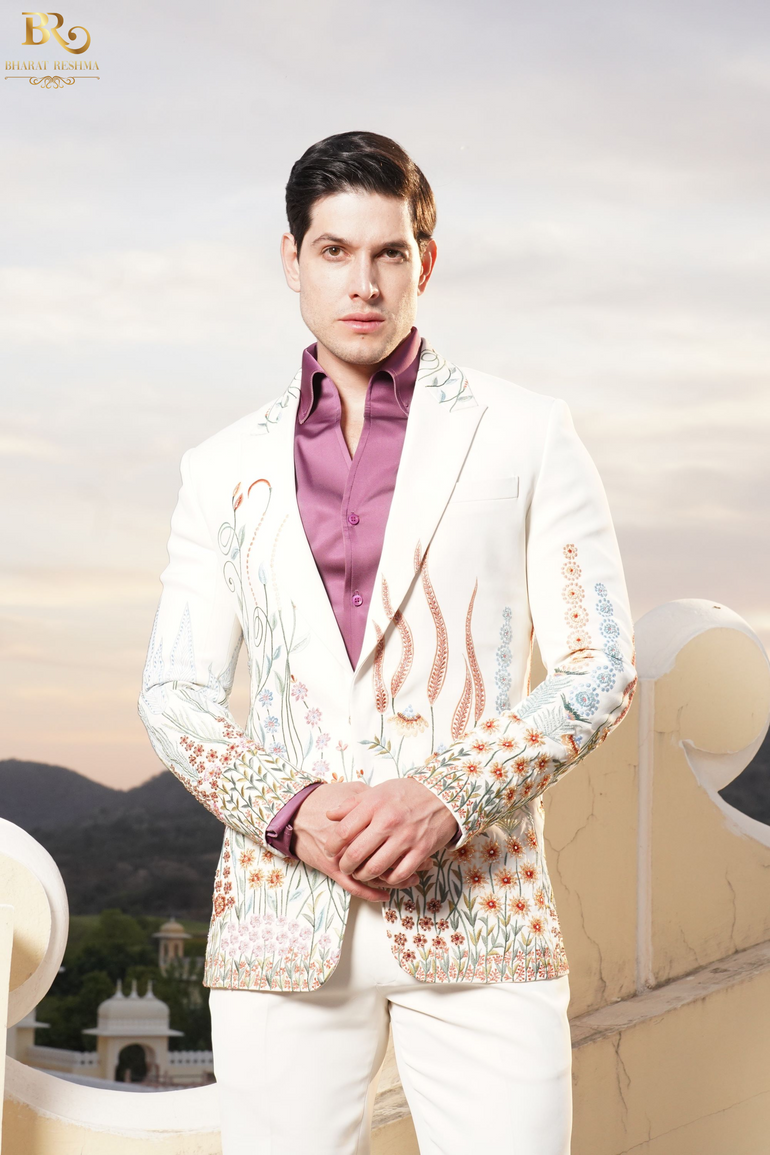 Reception Dress for Men & Grooms | Bespoke Reception Outfits for Weddings